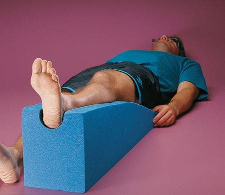 Rolyan Leg Elevating Splint | Foam Wedge Cushion