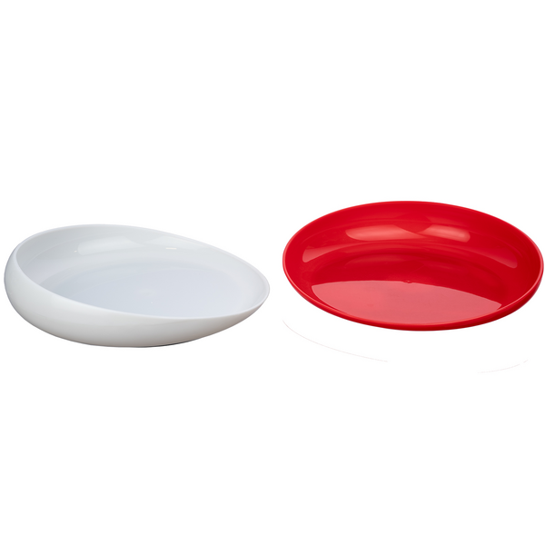 Round Scoop Dish | Non-Skid Adaptive Plate